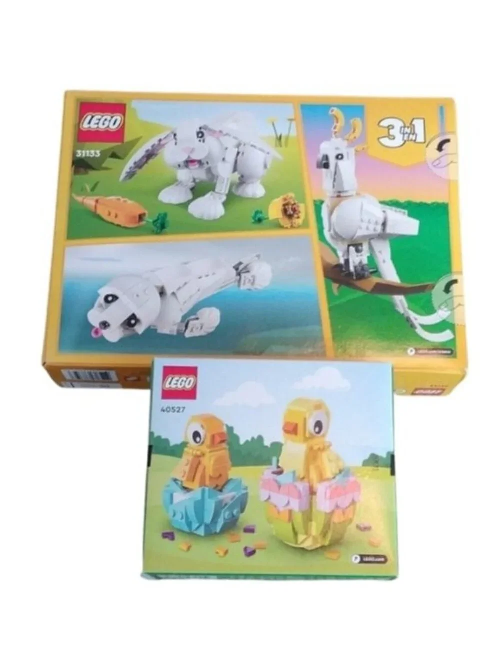 Lego | Other | Lego 3133 White Rabbit 3in1 And 4527 Easter Egg And ...